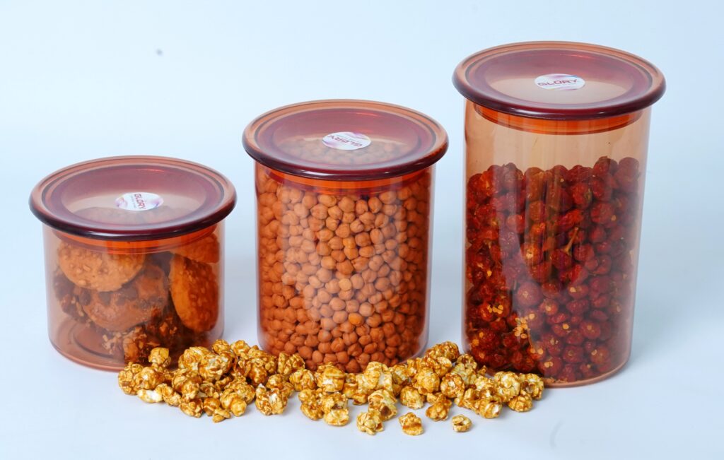 Acrylic Airtight Spice Jars – Glory Plastic Houseware Store